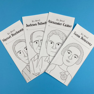 Famous artist research brochures #3 (22 artists)